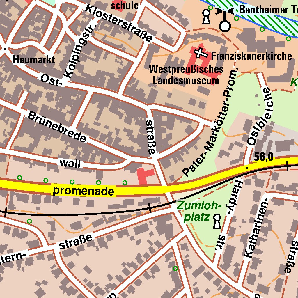 Warendorf 4 (1:10,000) Map by Bezirksregierung Koln | Avenza Maps