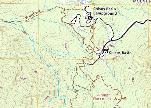 Big Bend National Park 7.5' Topographic Maps Map by Big Bend National ...