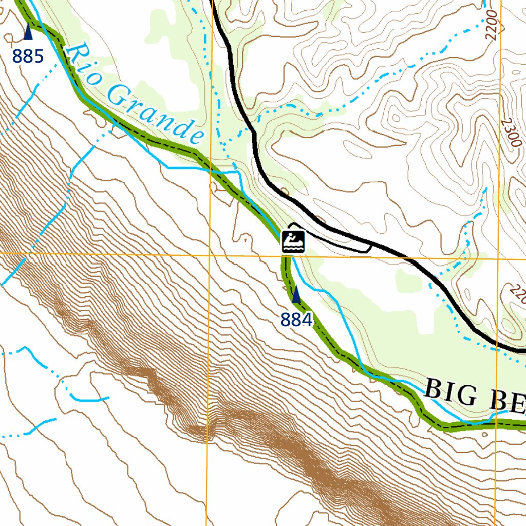 Big Bend National Park: Castolon Map by Big Bend National Park | Avenza ...