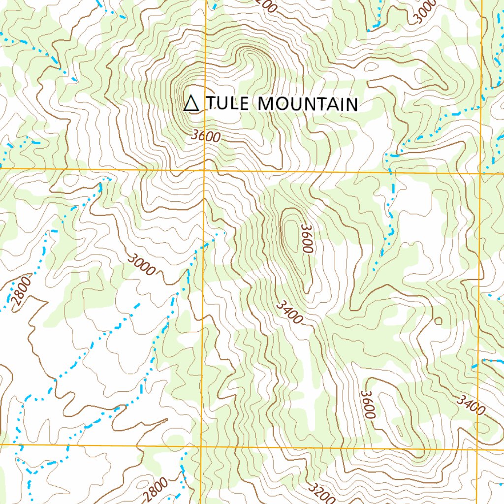Big Bend National Park: Tule Mountain Map by Big Bend National Park ...