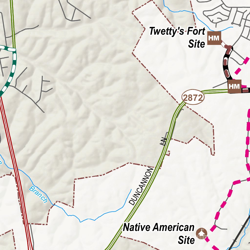 Boone Trace - Madison County Map by Bluegrass ADD | Avenza Maps