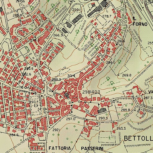 Bettolle T10K Map by Boreal Mapping | Avenza Maps