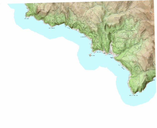 Capo d'Uomo T10K Map by Boreal Mapping | Avenza Maps