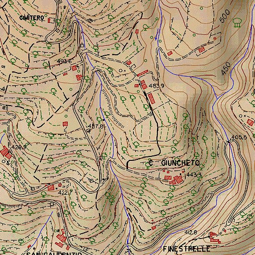 Castelfranco di Sopra T10K Map by Boreal Mapping | Avenza Maps