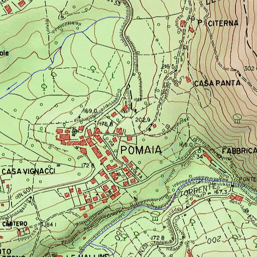 Castellina Marittima T10K Map by Boreal Mapping | Avenza Maps