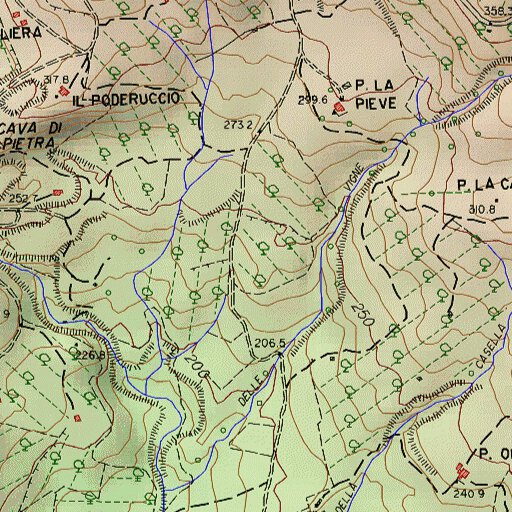 Castelnuovo dell'Abate T10K Map by Boreal Mapping | Avenza Maps