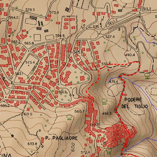 Castelnuovo Val di Cecina T10K Map by Boreal Mapping | Avenza Maps