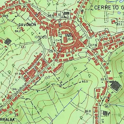 Cerreto Guidi T10K Map by Boreal Mapping | Avenza Maps