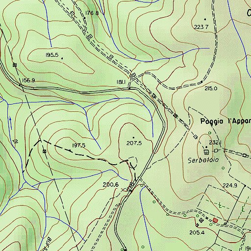 Cima Poggi T10K Map by Boreal Mapping | Avenza Maps