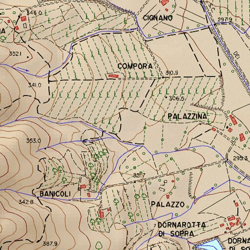 Civitella in Val di Chiana T10K Map by Boreal Mapping | Avenza Maps