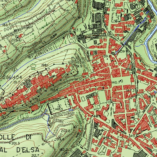 Colle Val d'Elsa T10K Map by Boreal Mapping | Avenza Maps