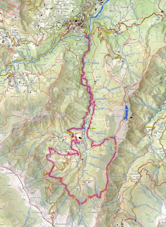 Discesa della Sega Map by Boreal Mapping | Avenza Maps