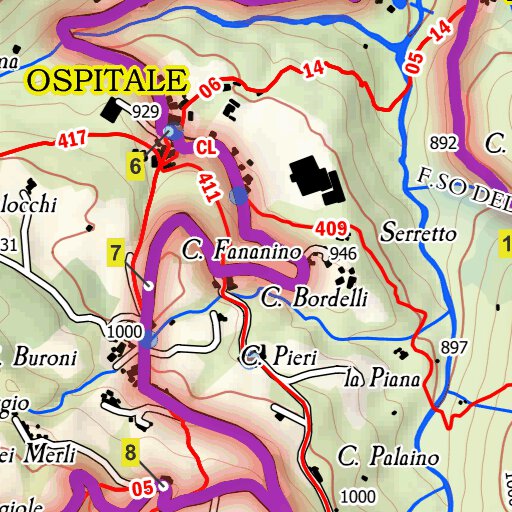 Discesa della Sega Map by Boreal Mapping | Avenza Maps
