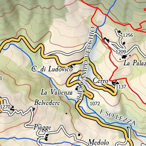 Discesa integrale del Berceto Map by Boreal Mapping | Avenza Maps