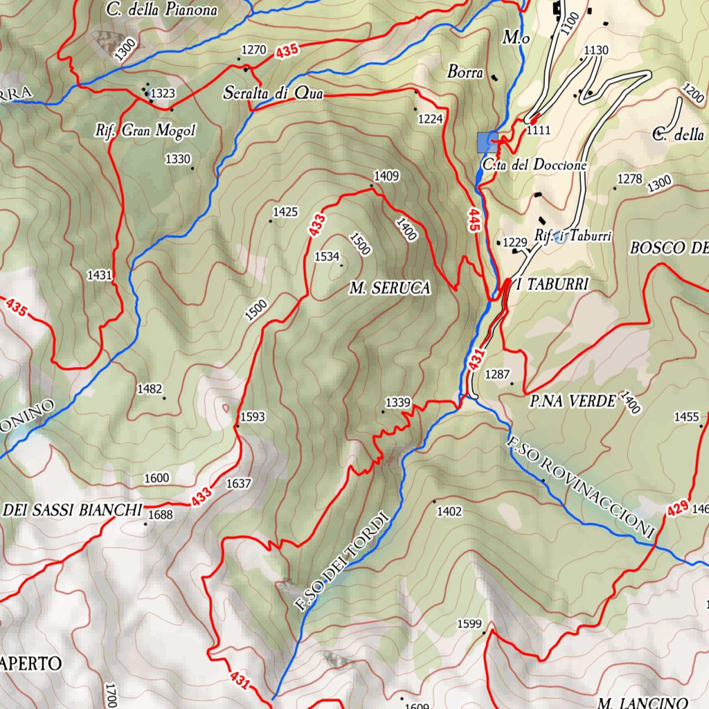 Grande Anello del Cimone Map by Boreal Mapping | Avenza Maps