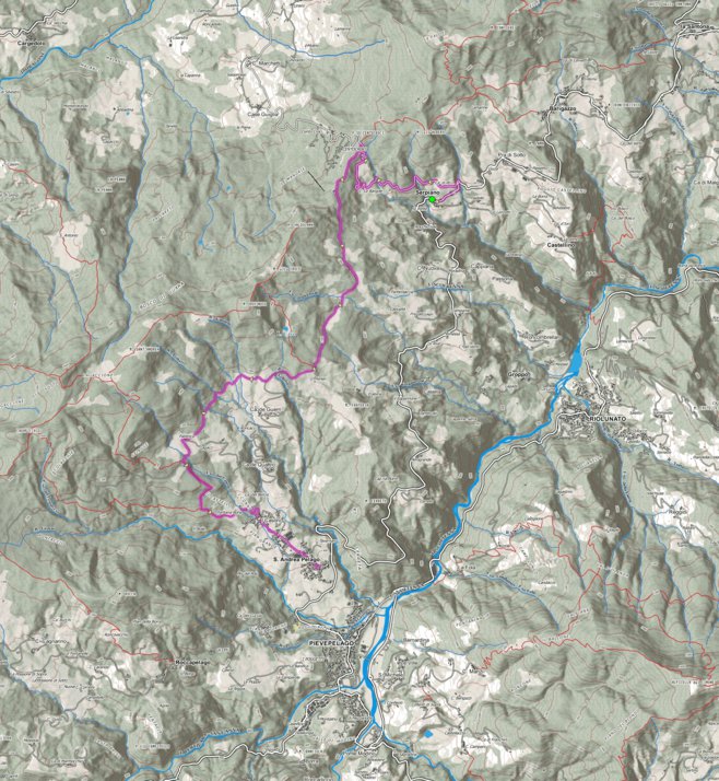 La Via Vandelli Map by Boreal Mapping | Avenza Maps