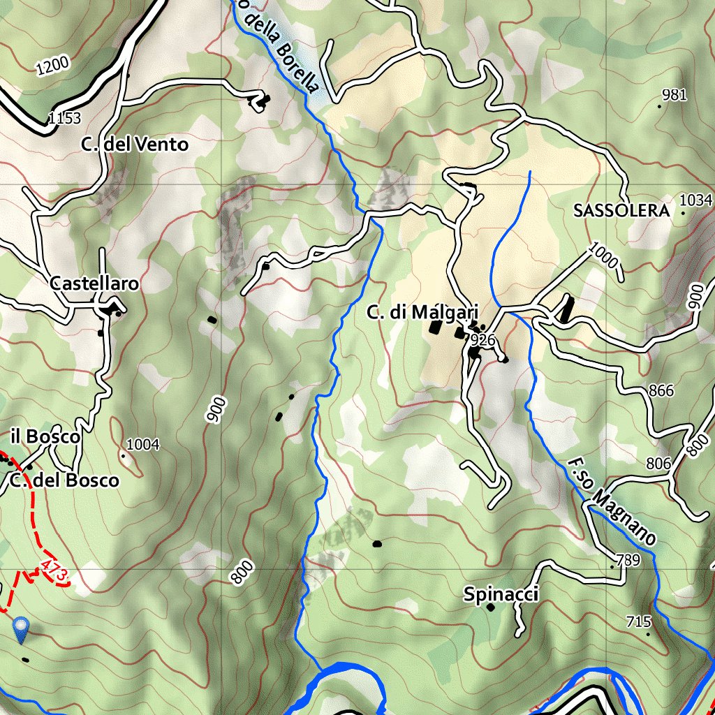 Lama Mocogno Sud Map by Boreal Mapping | Avenza Maps