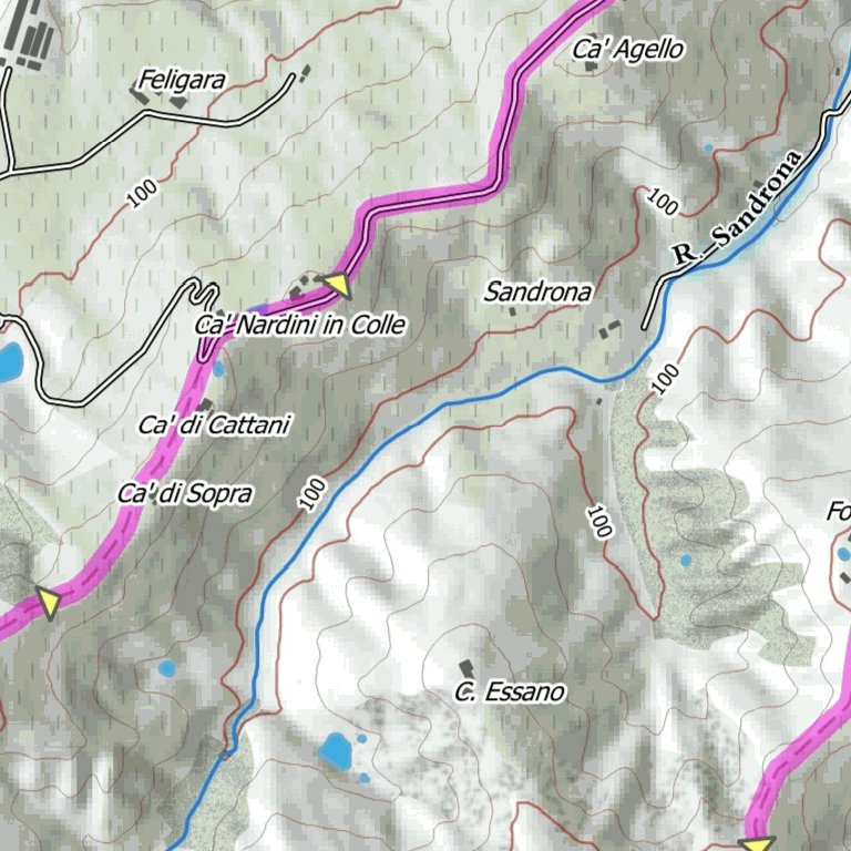 Le vigne di Santa Lucia Map by Boreal Mapping | Avenza Maps