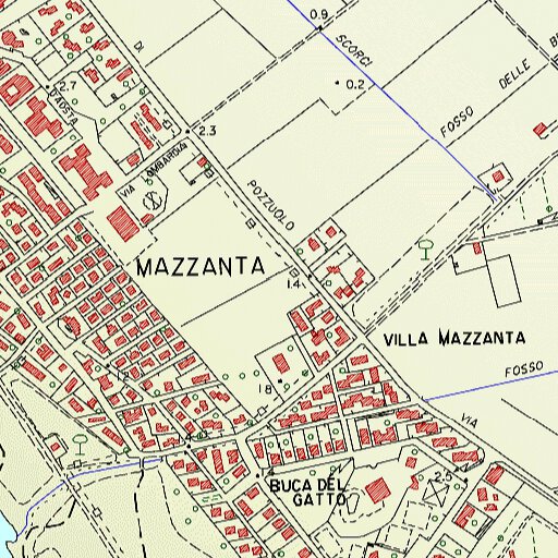 Marina di Cecina Nord T10K Map by Boreal Mapping | Avenza Maps