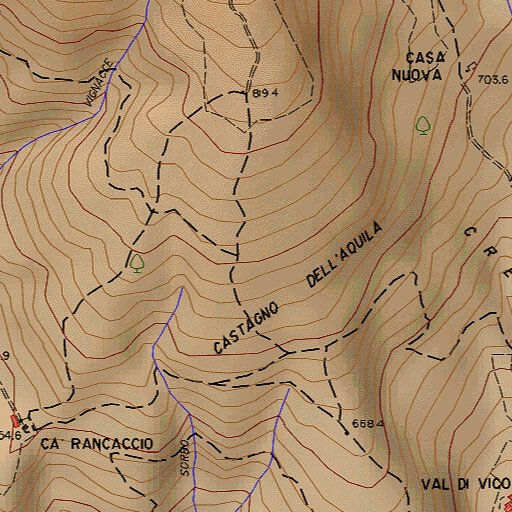 Mercatale-Cortona T10K Map by Boreal Mapping | Avenza Maps