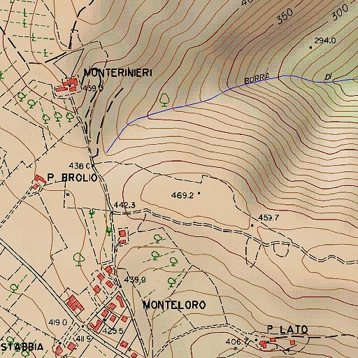 Molino del Piano T10K Map by Boreal Mapping | Avenza Maps