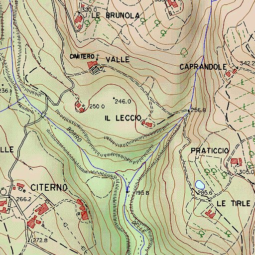 Molino del Piano T10K Map by Boreal Mapping | Avenza Maps