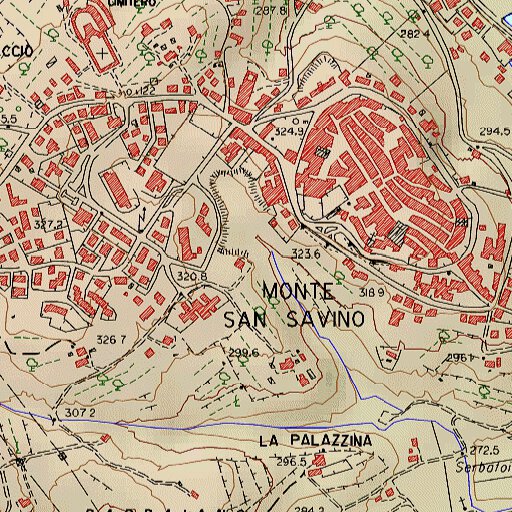 Monte San Savino T10K Map by Boreal Mapping | Avenza Maps
