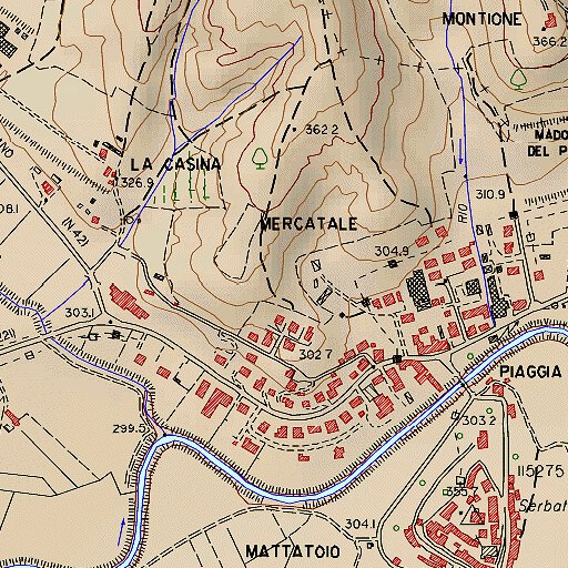 Monterchi T10K Map by Boreal Mapping | Avenza Maps