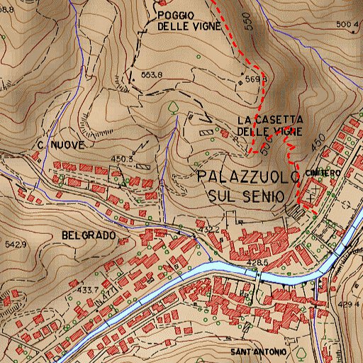 Palazzuolo sul Senio T10K Map by Boreal Mapping | Avenza Maps