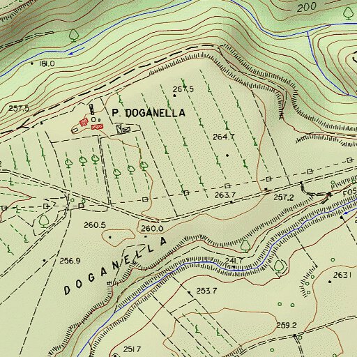 Pitigliano Ovest T10K Map by Boreal Mapping | Avenza Maps