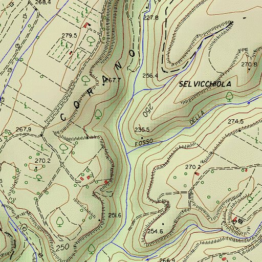 Pitigliano Ovest T10K Map by Boreal Mapping | Avenza Maps