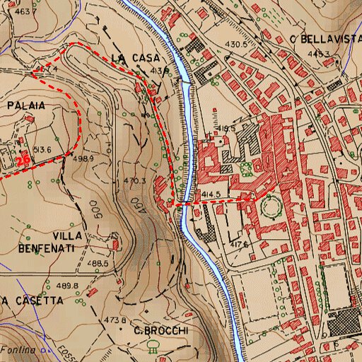 Pratovecchio T10K Map by Boreal Mapping | Avenza Maps