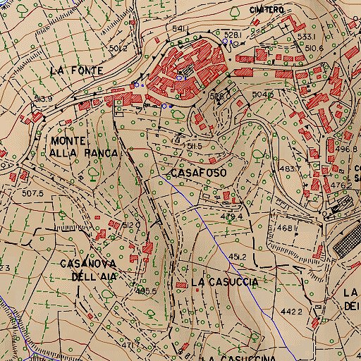 Radda in Chianti T10K Map by Boreal Mapping | Avenza Maps