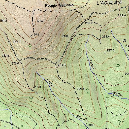Roccastrada T10K Map by Boreal Mapping | Avenza Maps