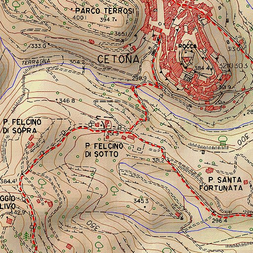 Sarteano T10K Map by Boreal Mapping | Avenza Maps