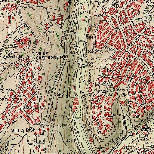 Siena Ovest T10K Map by Boreal Mapping | Avenza Maps