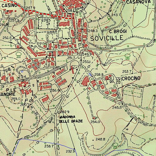 Sovicille T10K Map by Boreal Mapping | Avenza Maps