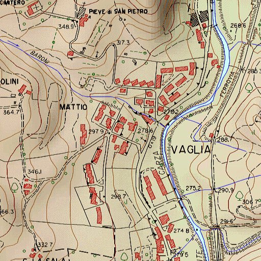 Vaglia T10K Map by Boreal Mapping | Avenza Maps