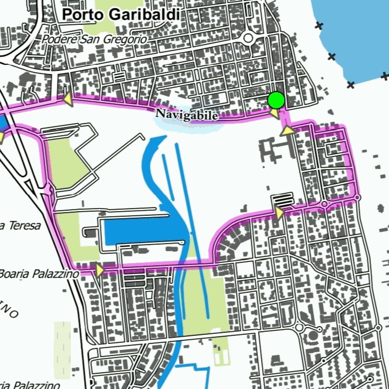 Valli di Comacchio Map by Boreal Mapping | Avenza Maps