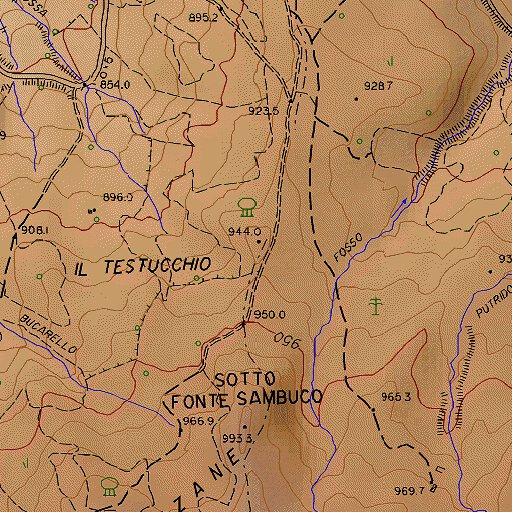 Vivo d'Orcia T10K Map by Boreal Mapping | Avenza Maps