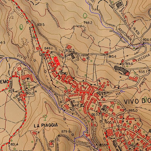 Vivo d'Orcia T10K Map by Boreal Mapping | Avenza Maps