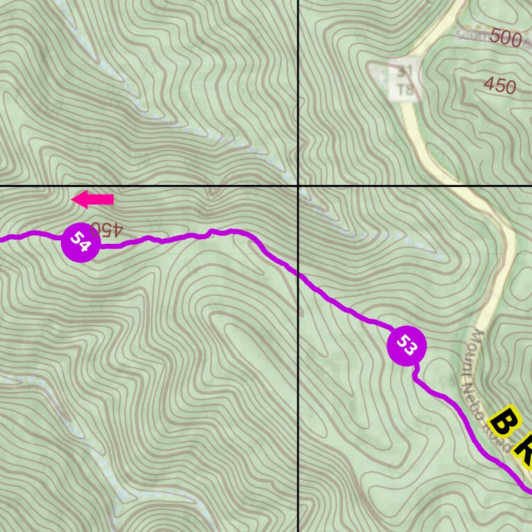 Brisbane Trail Ultra 100Mile - Leg 3 Map by Brisbane Trail Ultra ...