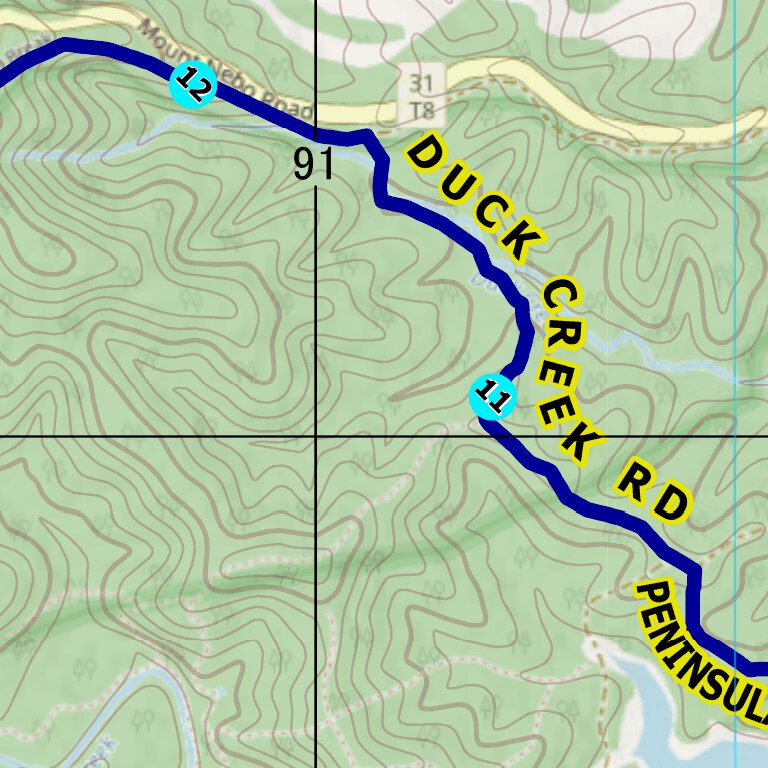 Brisbane Trail Ultra 110km - Leg 1 Map by Brisbane Trail Ultra | Avenza ...
