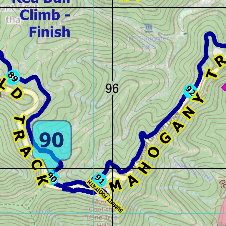Brisbane Trail Ultra 110km - Leg 5 Map by Brisbane Trail Ultra | Avenza ...