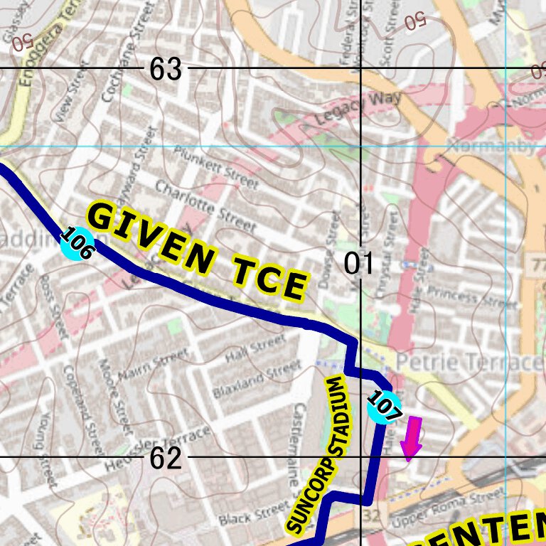 Brisbane Trail Ultra 110km - Leg 6 Map by Brisbane Trail Ultra | Avenza ...