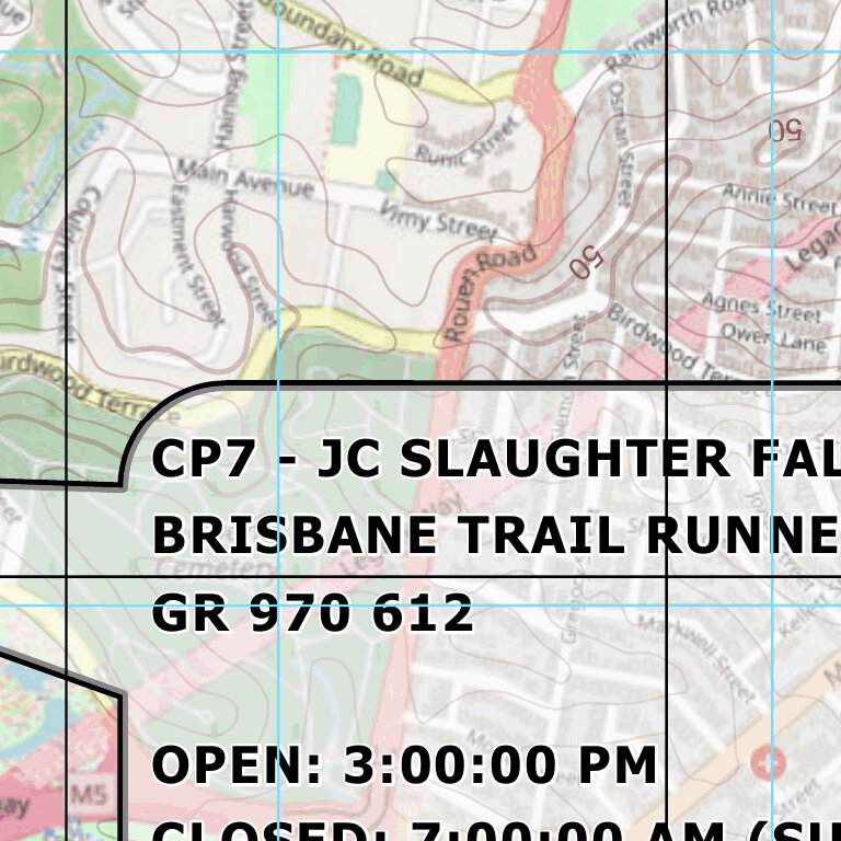 Brisbane Trail Ultra 30km - Leg 2 Map by Brisbane Trail Ultra | Avenza Maps