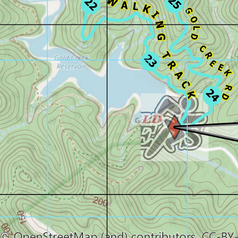 Brisbane Trail Ultra 60km - Leg 2 Map by Brisbane Trail Ultra | Avenza Maps