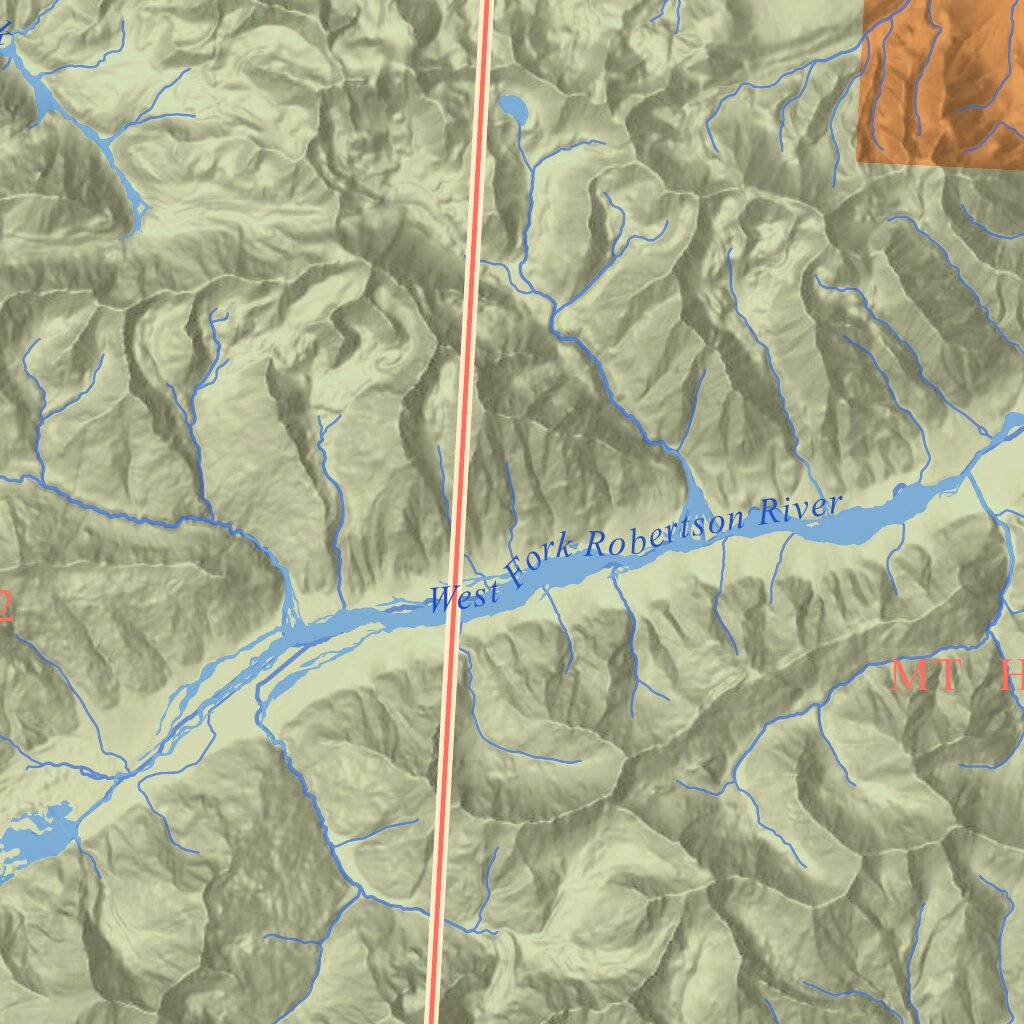 Fortymile National Wild and Scenic River / Taylor Highway Map by Bureau ...