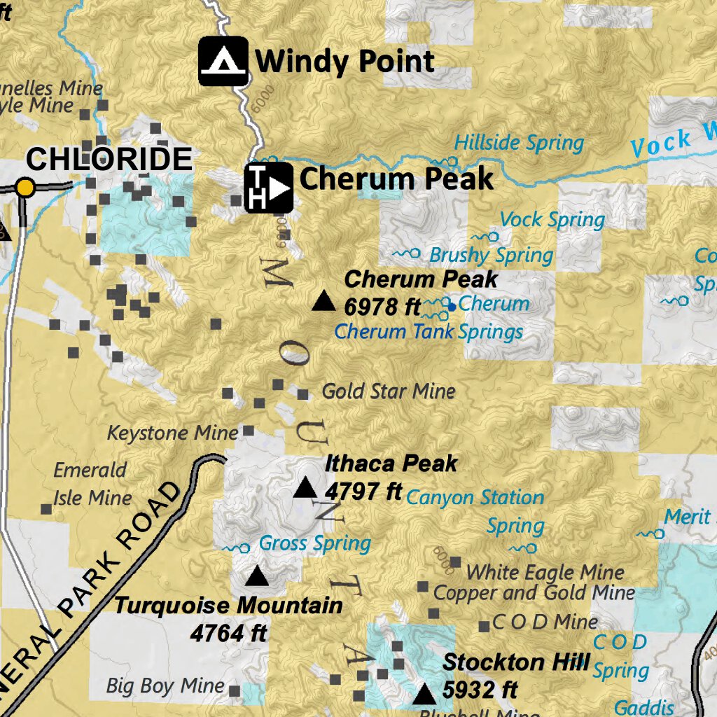 BLM Arizona Kingman Field Office - North (REC3001-01-01) Map by Bureau ...
