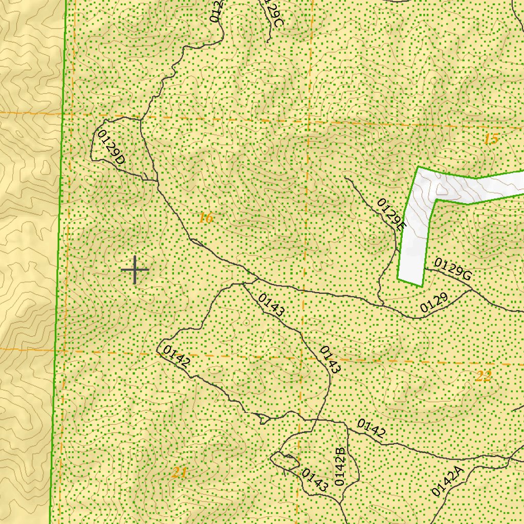 BLM Arizona La Posa Access Guide Map 2 of 4 (TRV2002-02-01) by Bureau ...
